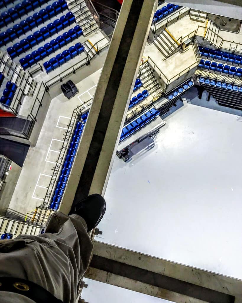 Fall Protection for Arenas, Stadiums and Convention Centers